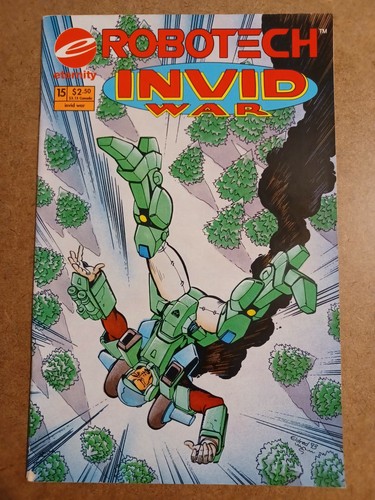 Robotech Invid War #15 Comic Book - Eternity - Pics! | eBay