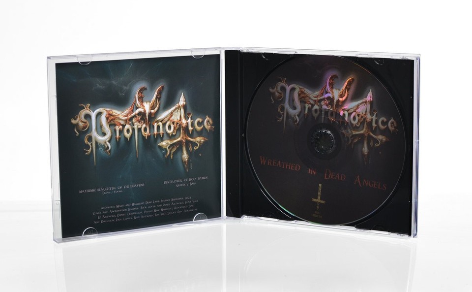 Profanatica Wreathed in Dead Angels (CD) Album (UK IMPORT) | eBay