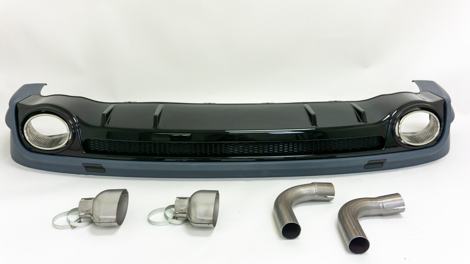 BKM RS Style RSQ5 Rear bumper Diffuser Set Fit Audi SQ5 S-Line 2018+ B9 ...