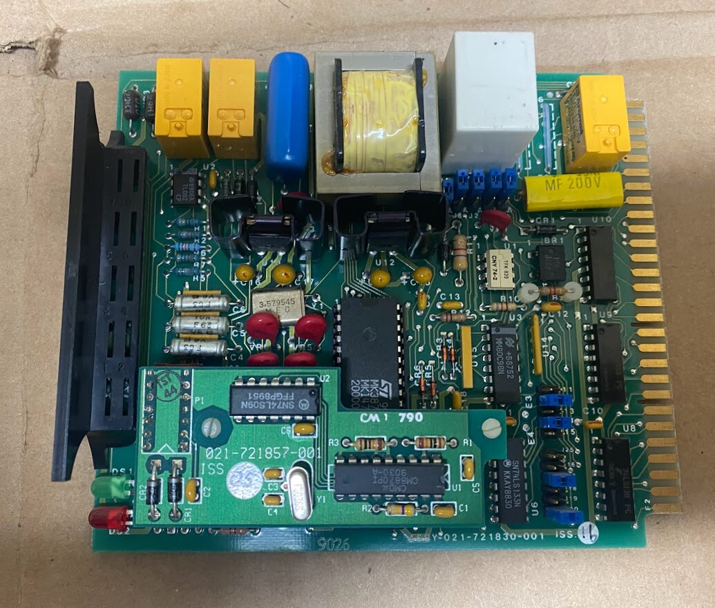 PagePac 22082-008 Applique Rev A Card Type C 021-721830-001 010-721830 ...