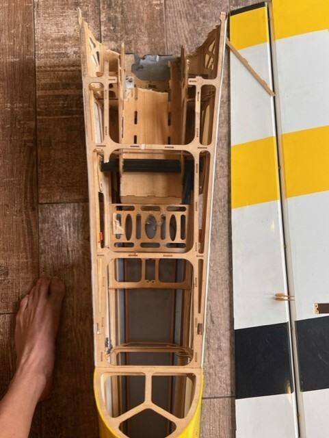 Giant 1/4 Scale Extra Super Chipmunk Aerobatic Plane 1/5 rc remote | eBay