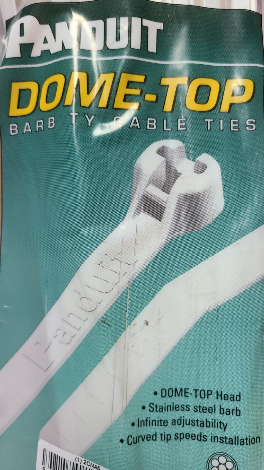 Panduit Dome-Top Barb Ty Cable Ties 50 Piece, 14.9 inch, BT4LH-L | eBay