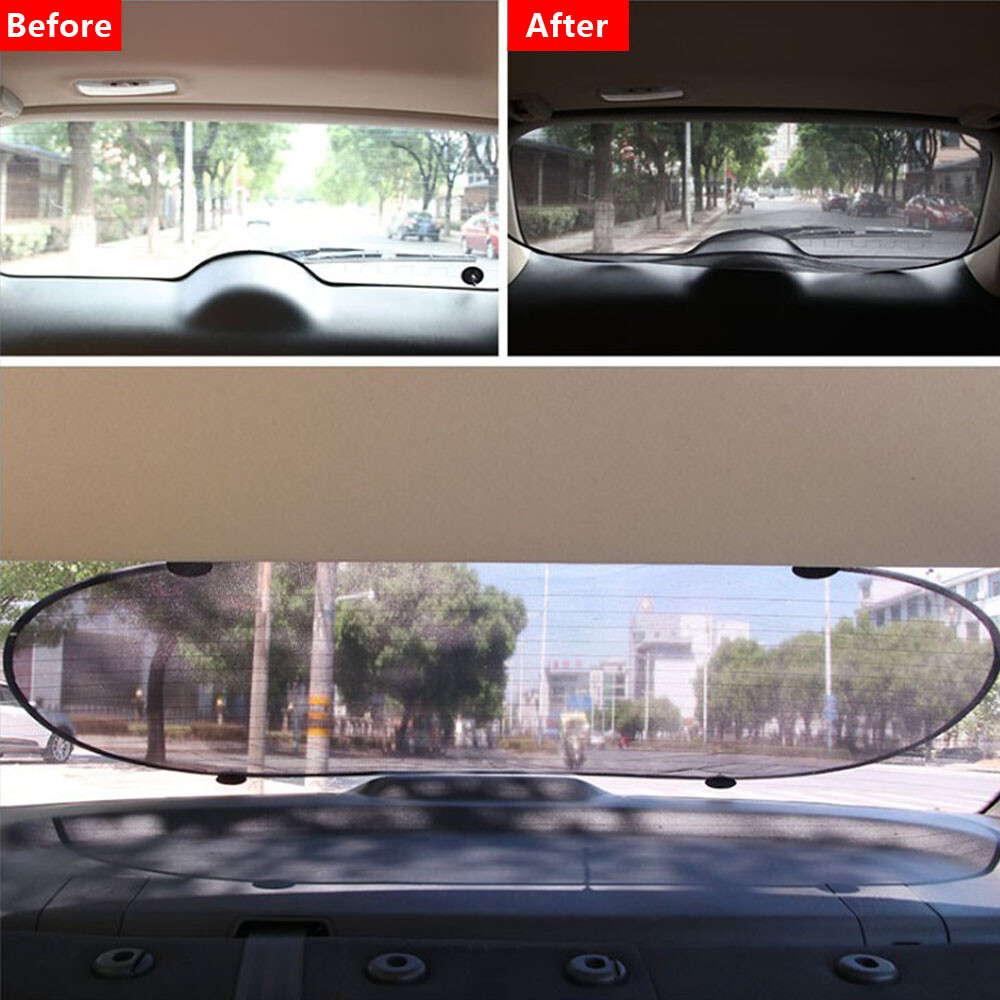 Black Car Side Rear Window Sun Shade Mesh Cover Windshield Sunshade ...