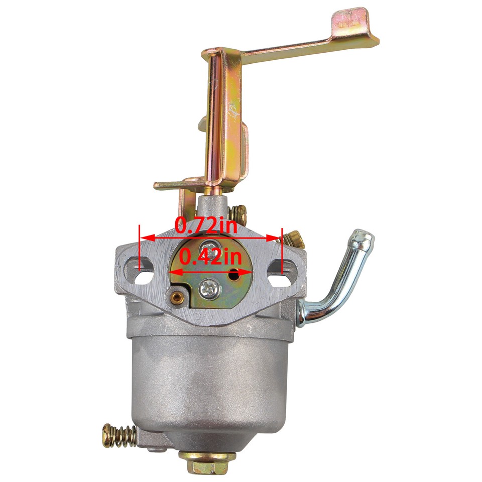 Carburetor for Chicago Electric Storm Cat 900W 63CC/64CC 2HP Generator ...