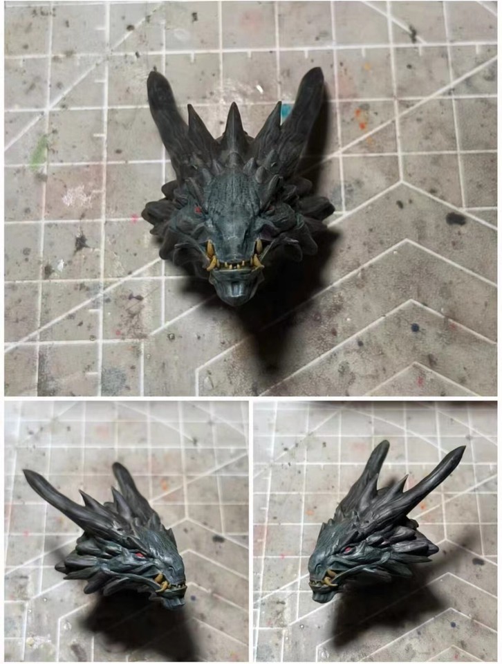 1/12 Scale SavaGe Crucible Studio Lizard Man Soldier Fit Dragonkin Head ...