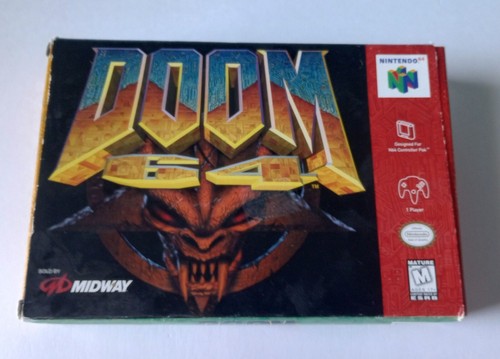 Doom 64 (Nintendo 64, 1997) BOX ONLY - Authentic N64 NO GAME or OTHERS | eBay