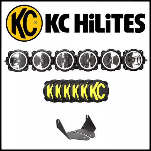 KC Hilites 39" Pro6 Gravity 120W LED Light Bar fit 2022-2024 Polaris ...