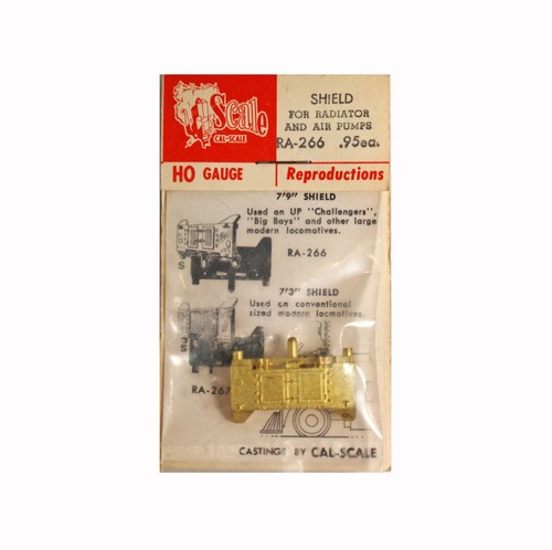 Radiator Shield, Cal Scale HO Scale Part RA-266, Shield for Radiator ...