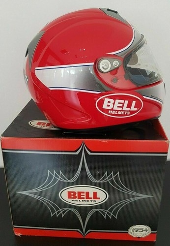 Casco Bell M4R Indy IY1 Rosso/Argento tg. XL | eBay