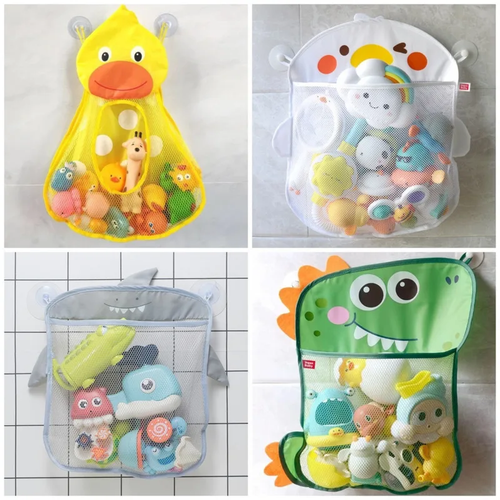 Quack Frog Bath Toy Bag Novelty Suction Cup Bath Organizer | eBay