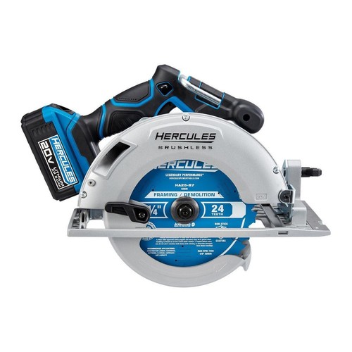 NEW HERCULES 20V Brushless Cordless 7-1/4 in. Circular Saw - Tool Only ...