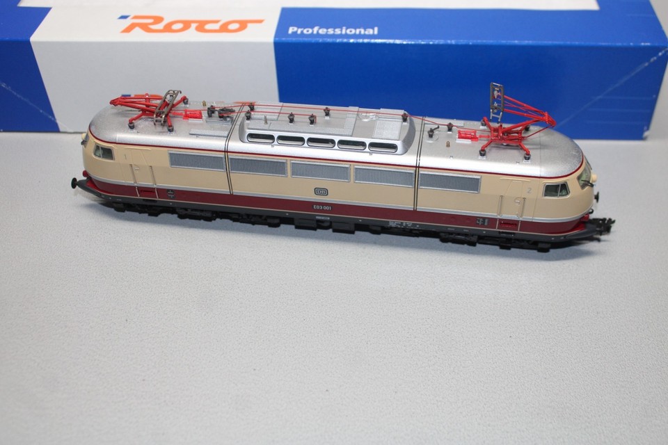 Roco 63747 Electric Locomotive Series E03 001 DB DSS Scale H0 OVP | eBay UK