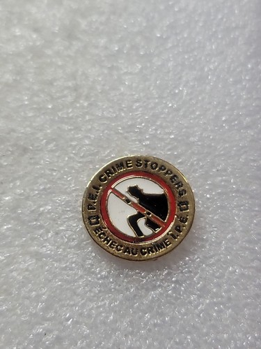 PRINCE EDWARD ISLAND CANADA CRIME STOPPERS ENAMEL LAPEL PIN SINGLE ...