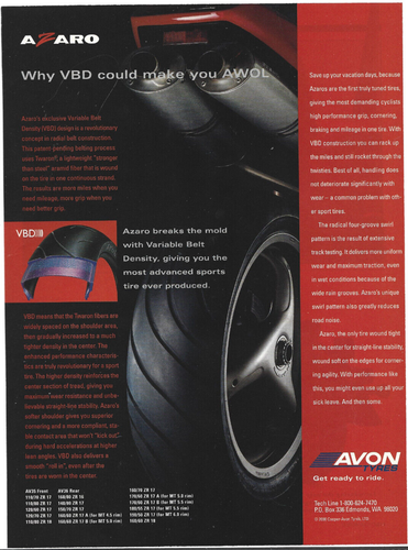 Avon Motorcycle Tires Magazine Print Ad, Avon Tires for Motorcycles ...