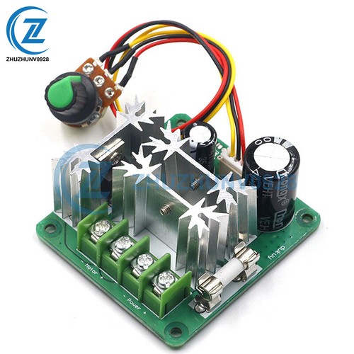 15A 6-90V DC Motor Speed Controller Pulse Width PWM Speed Regulator ...