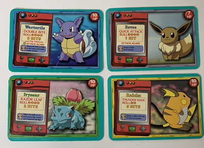 1999 Creatures Pokémon Trading Nintendo Creatures Lot Of 4 Cards ...