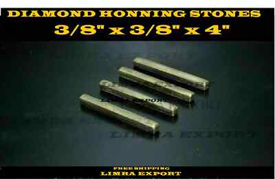 DIAMOND HONNING STONES METAL BOND 3/8" x 3/8" x 4" GRIT FINE | eBay