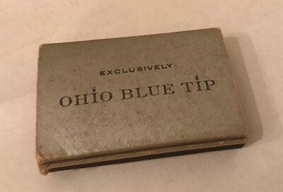Ohio Blue Tip Matches 1955 Ohio Match Company Wade worth, Ohio | eBay
