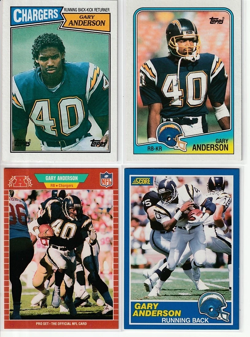 Gary Anderson Placekicker Cards