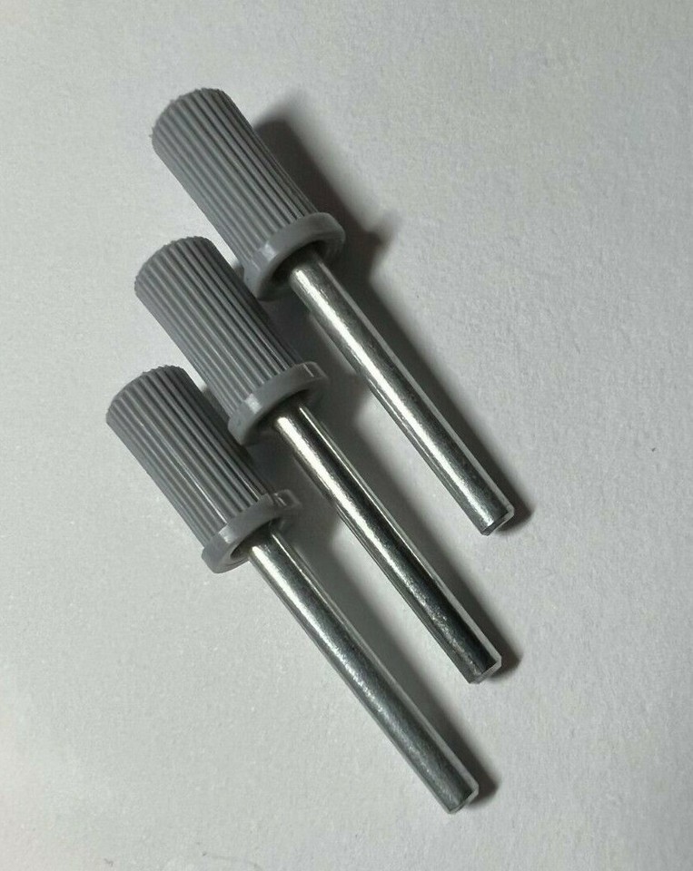 PROFESSIONAL SILVER / SYNTHETIC MANDREL BIT for e files -U PICK 1/8 or ...