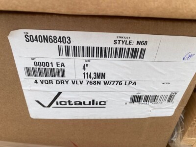 Victaulic® S040N68403 Quick Riser Pre-Trimmed with 776-LPA (NEW) | eBay