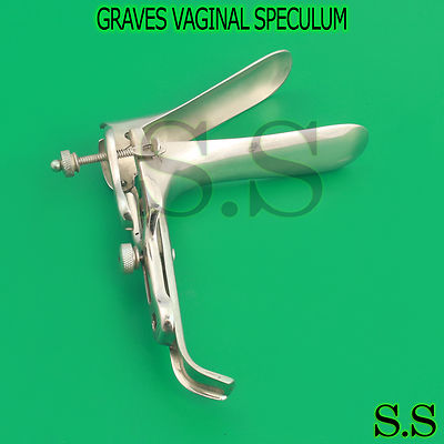 GRAVES VAGINAL SPECULUM Medium Dilation Examination Medical Dilater | eBay