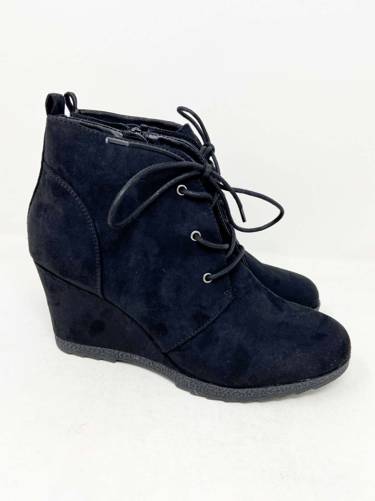 American Rag Black Kiraa Wedge Heel Boots | eBay