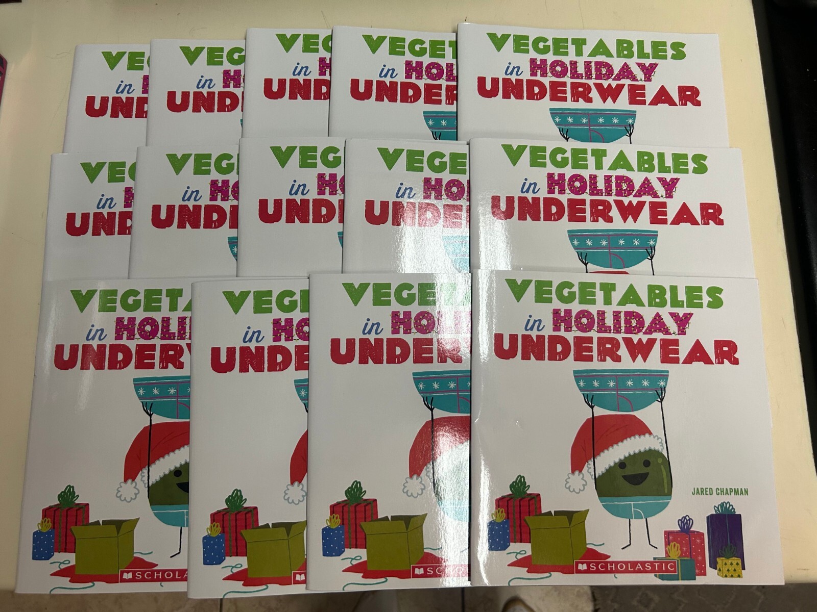 Vegetables in Holiday Underwear Jared Chapman 14 NEW Copies in ...