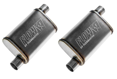 Flowmaster 71236 FlowFX Muffler Exhaust 2.5 inch Moderate Tone - Pair ...
