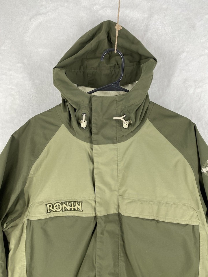 Burton Ronin Jacket Adult Large Military Green Tech Waterproof Ski ...