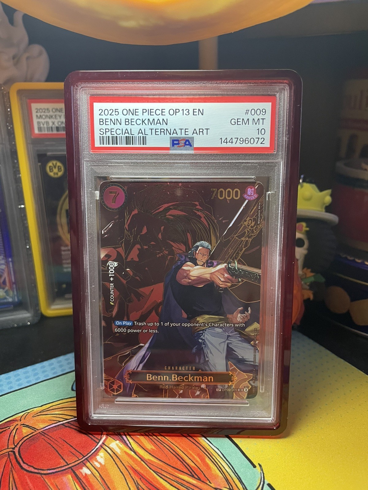 2025 ONE PIECE CARRYING ON HIS WILL SPECIAL ALT ART #009 BENN BECKMAN ...