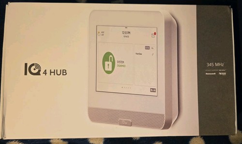Qolsys IQPH052 Verizon IQ4 Hub 345 MHz, Whole Home Hub with 7 ...