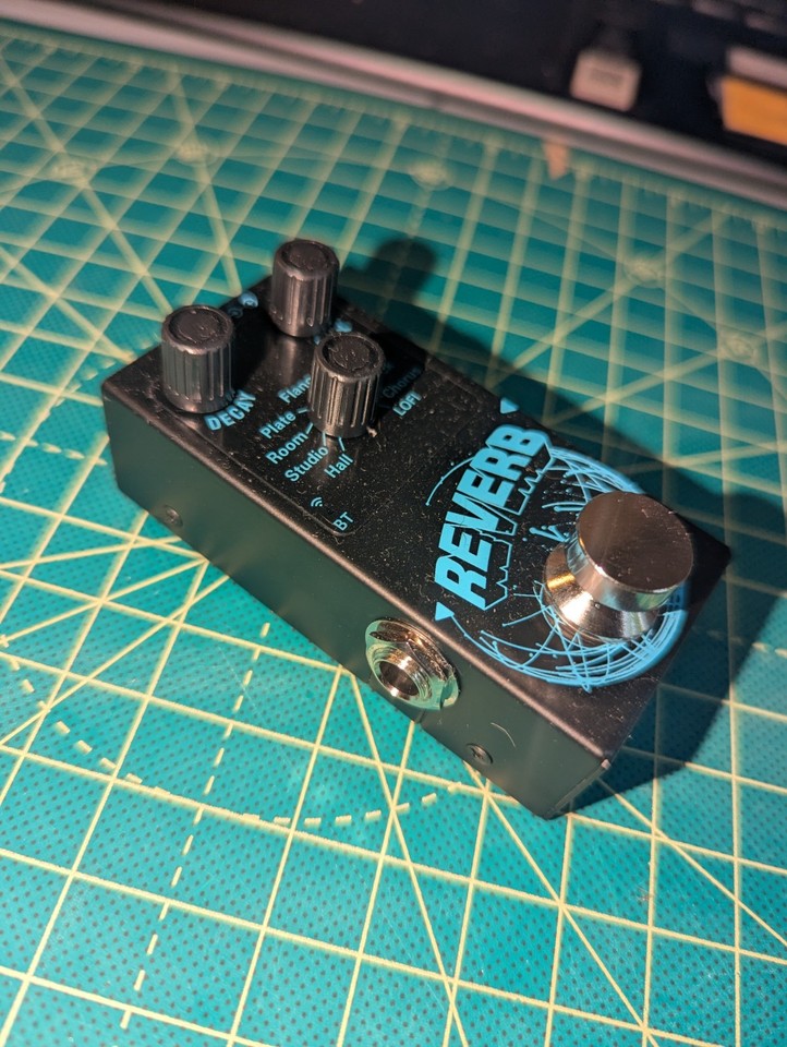Mini Reverb Pedal True Bypass for Guitar Bass WIN!! Lots of Cool Tones ...