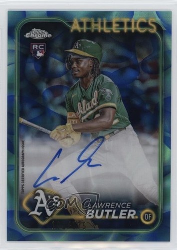 2024 Chrome Update Aqua & Blue Lava Lamp Refractor /175 Lawrence Butler ...