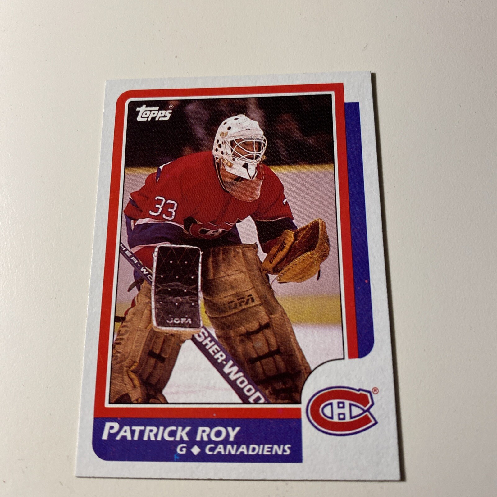 1986-87 Topps - #53 Patrick Roy (RC) | eBay