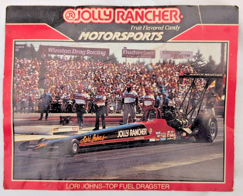 Lori Johns Jolly Rancher Racing Team NHRA 8x10" Promo NHRA Drag Racing ...