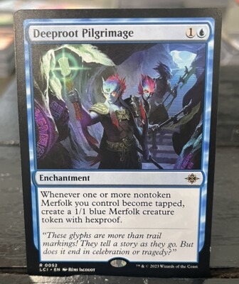 DEEPROOT PILGRIMAGE mtg NM Lost Caverns of Ixalan Rare | eBay