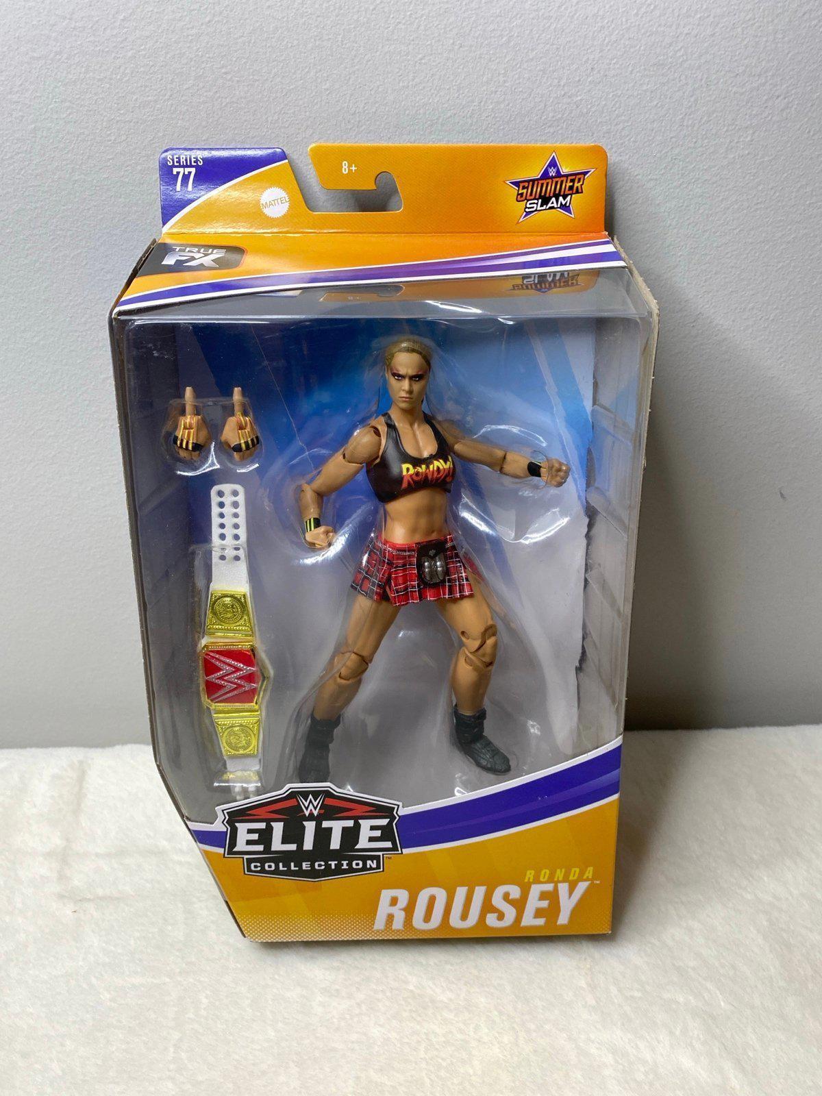 Mattel WWE Elite Series 77 Summer Slam Ronda Rousey Action Figure | eBay