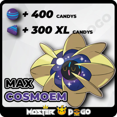 🍬 300 XL CANDY FARM for COSMOEM MAX your COSMOEM | Pokemon GO | eBay ...