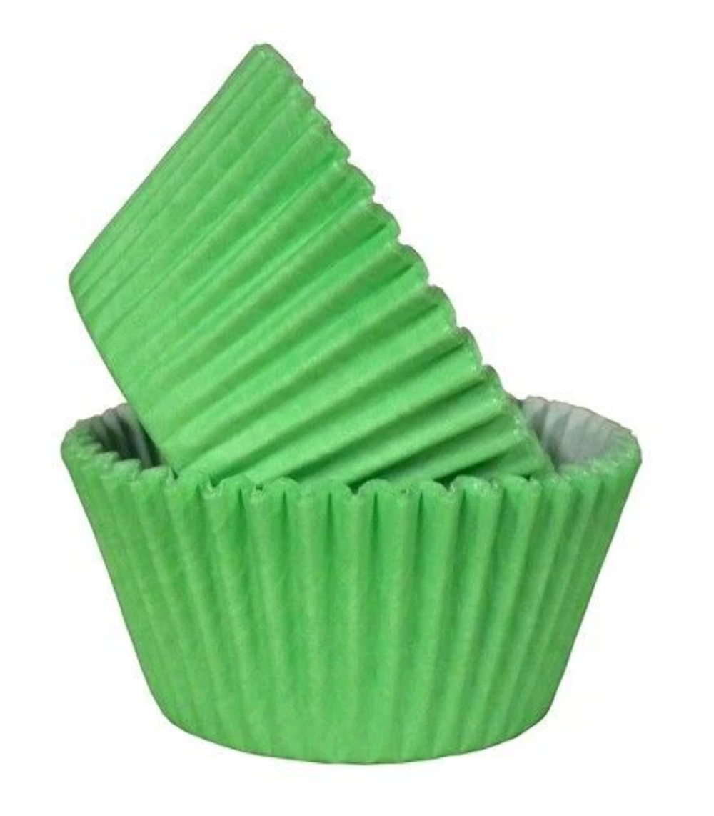 #550 GREEN PAPER CUPCAKE CASES | eBay Australia