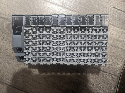 B&R X20 PLC WITH MODULES. X20 BC 0083. Power supply/distribution and IO ...