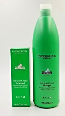 KUZ HAIR LOSS CONTROL SHAMPOO 33.8oz | DROPPER 4.22oz ORIGINAL **BROKEN ...