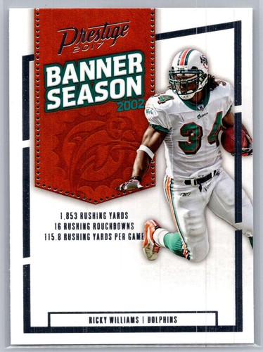 2017 Panini Prestige #32 Ricky Williams Banner Season | eBay