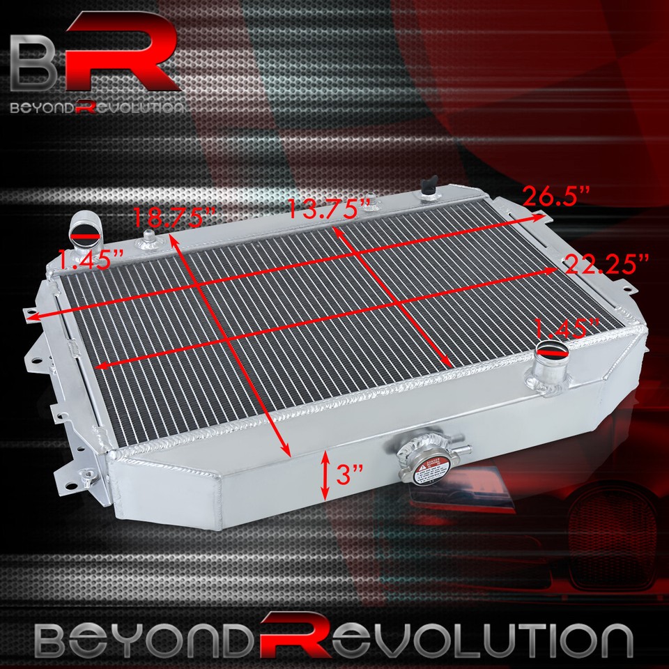 All Aluminum Radiator Upgrade For 1970 1971 1972 1973 1974 1975 Datsun ...