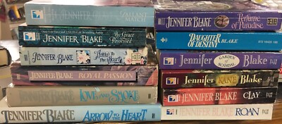 Lot Of 12 Romance Books By Jennifer Blake | eBay