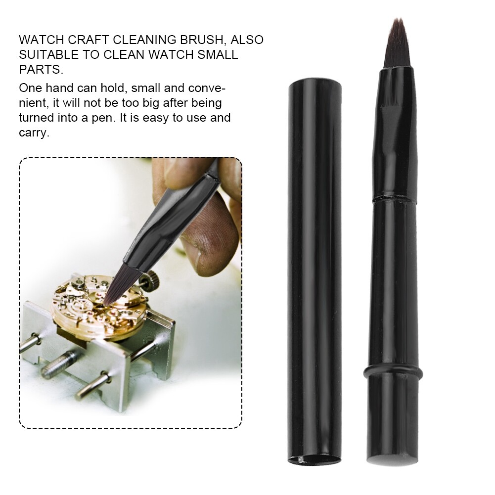Watch Small Parts Cleaning Brush Soft Hair Watch Repair Maintenance ...