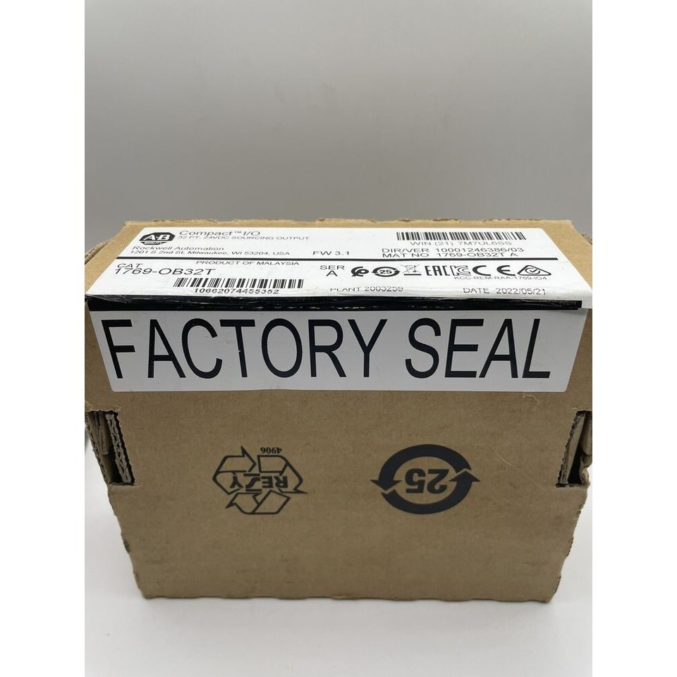 New AB Factory Sealed 1769-OB32T SER A Compact I/O Output Module 1769 ...