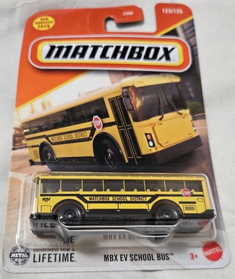 Mattel Matchbox MBX EV School Bus #123/125 Mainline 2025 Case D | eBay