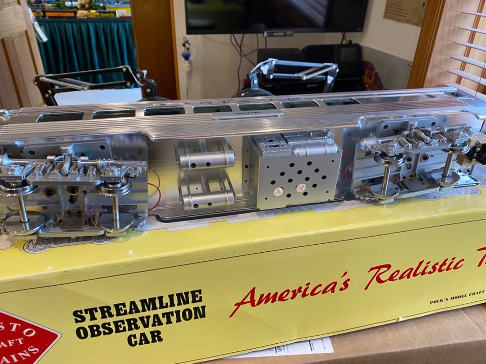 G Scale - “1:29” - Aristo Vista Dome & Observation Cars — NO RESERVE | eBay