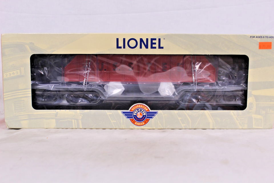 Lionel 6-39424 PWC 6418 US Steel 16 Wheel Flat Car - New!! | eBay